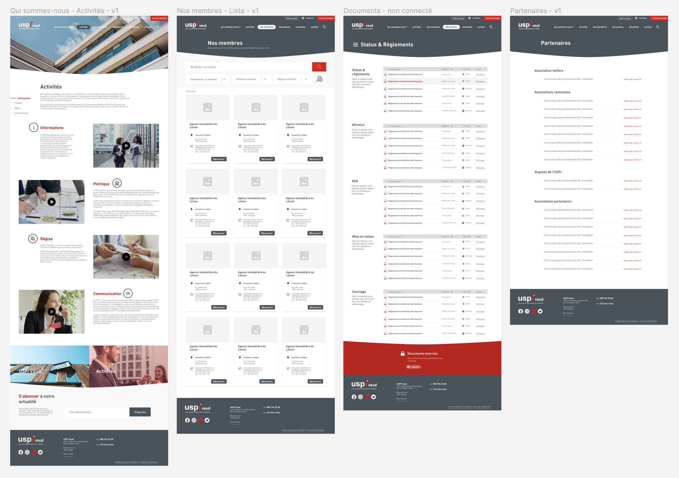 L'USPI Vaud dévoile un éventail de services en ligne via son nouveau ...